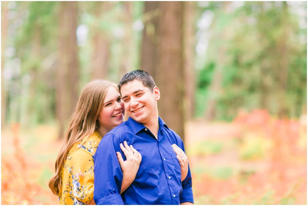 Autumn Lake Wenatchee Engagement Session | Jacob & Madeline