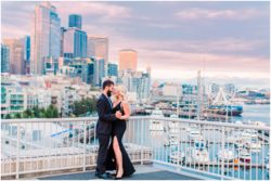 Downtown Seattle Waterfront Anniversary | Ryan & Robin
