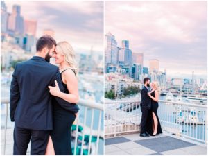 Downtown Seattle Waterfront Anniversary | Ryan & Robin