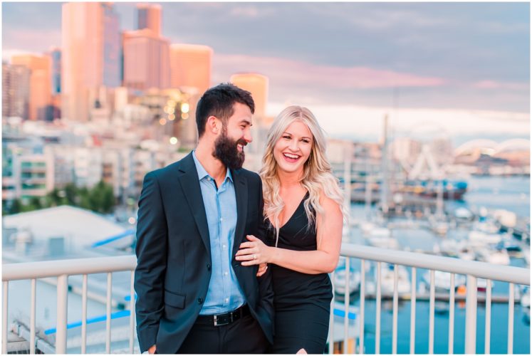Downtown Seattle Waterfront Anniversary | Ryan & Robin